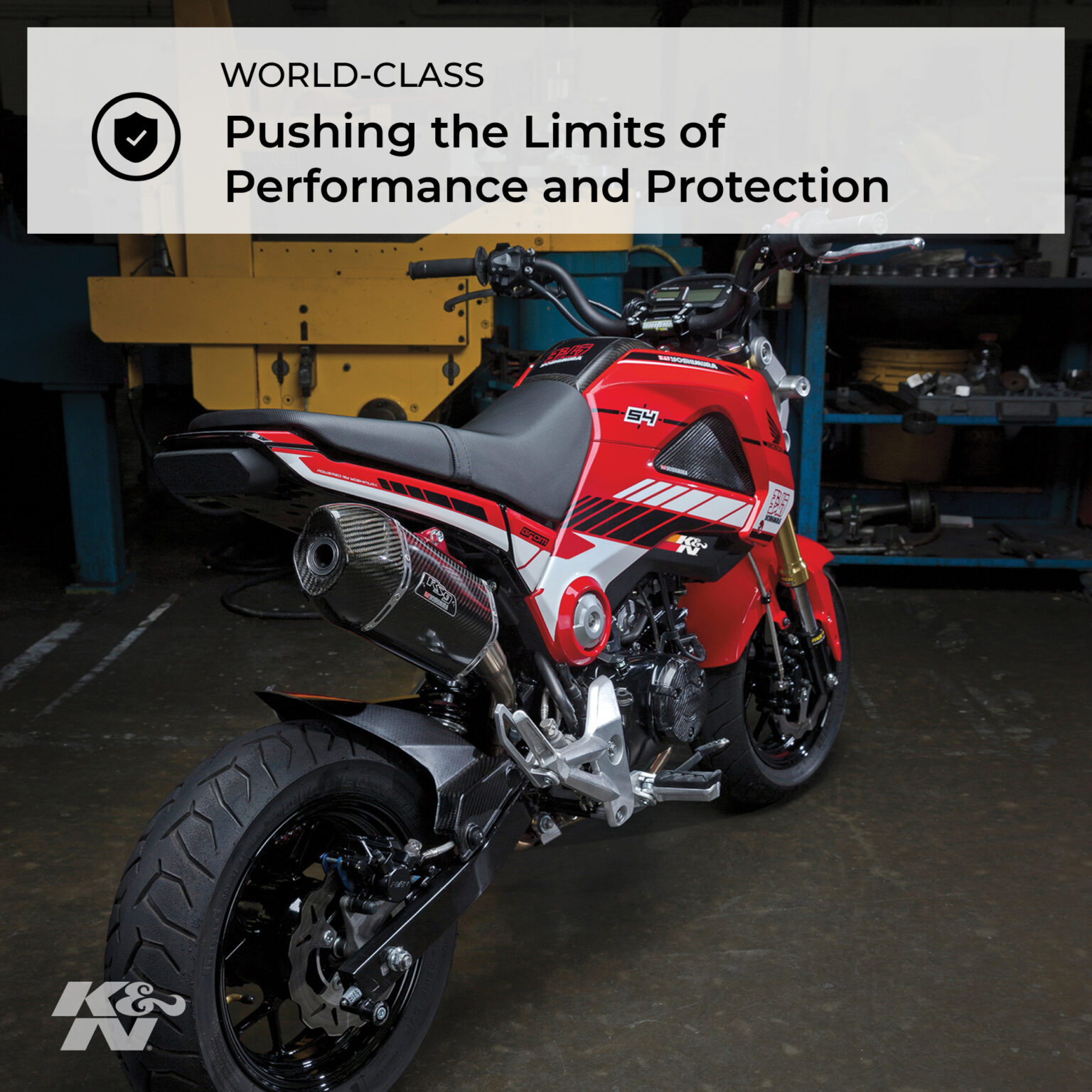 BM-1205 K&N High-Flow Original Lifetime Engine Air Filter - BMW K1200R ...